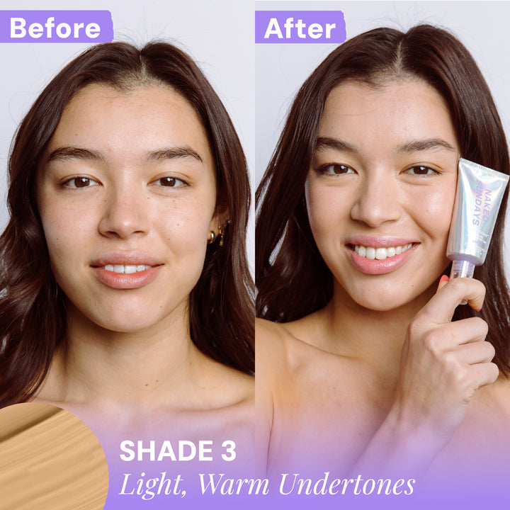 BeautyScreen™ SPF50 Peptide Foundation Tint - 3 Warm Honey – Naked ...