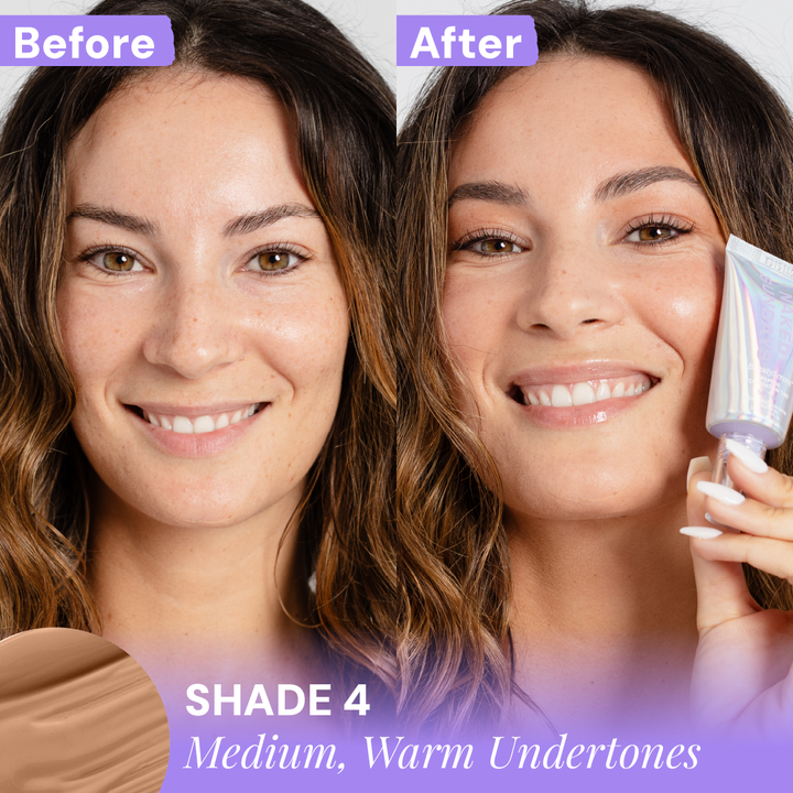 BeautyScreen™ SPF50 Peptide Foundation Tint - 4 Medium honey – Naked ...