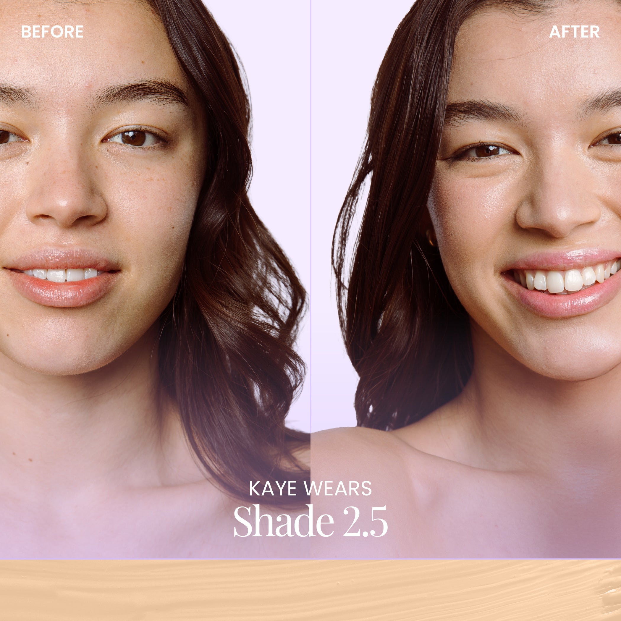 BeautyScreen™ SPF50 Peptide Foundation Tint - 2.5 Light Neutral – Naked ...