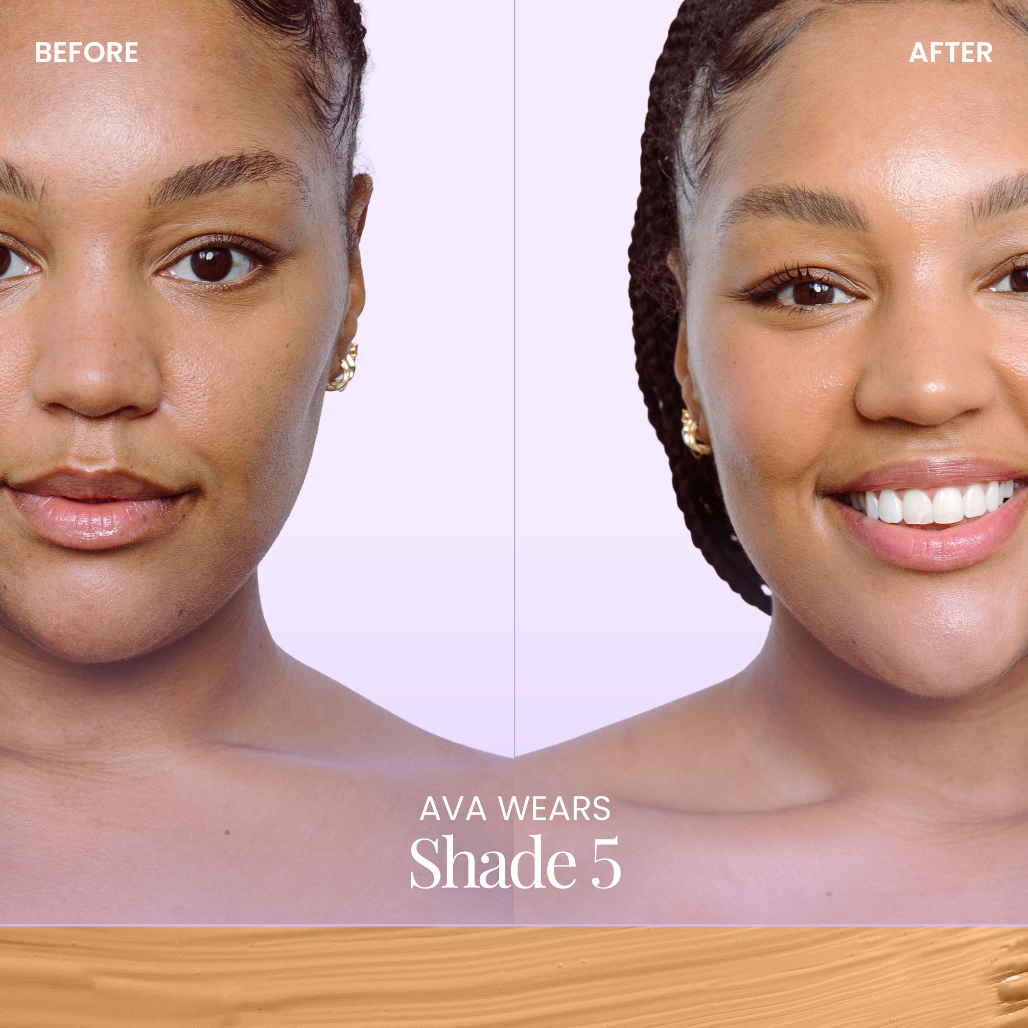 BeautyScreen™ SPF50 Peptide Foundation Tint - 5 Medium Tan Almond ...